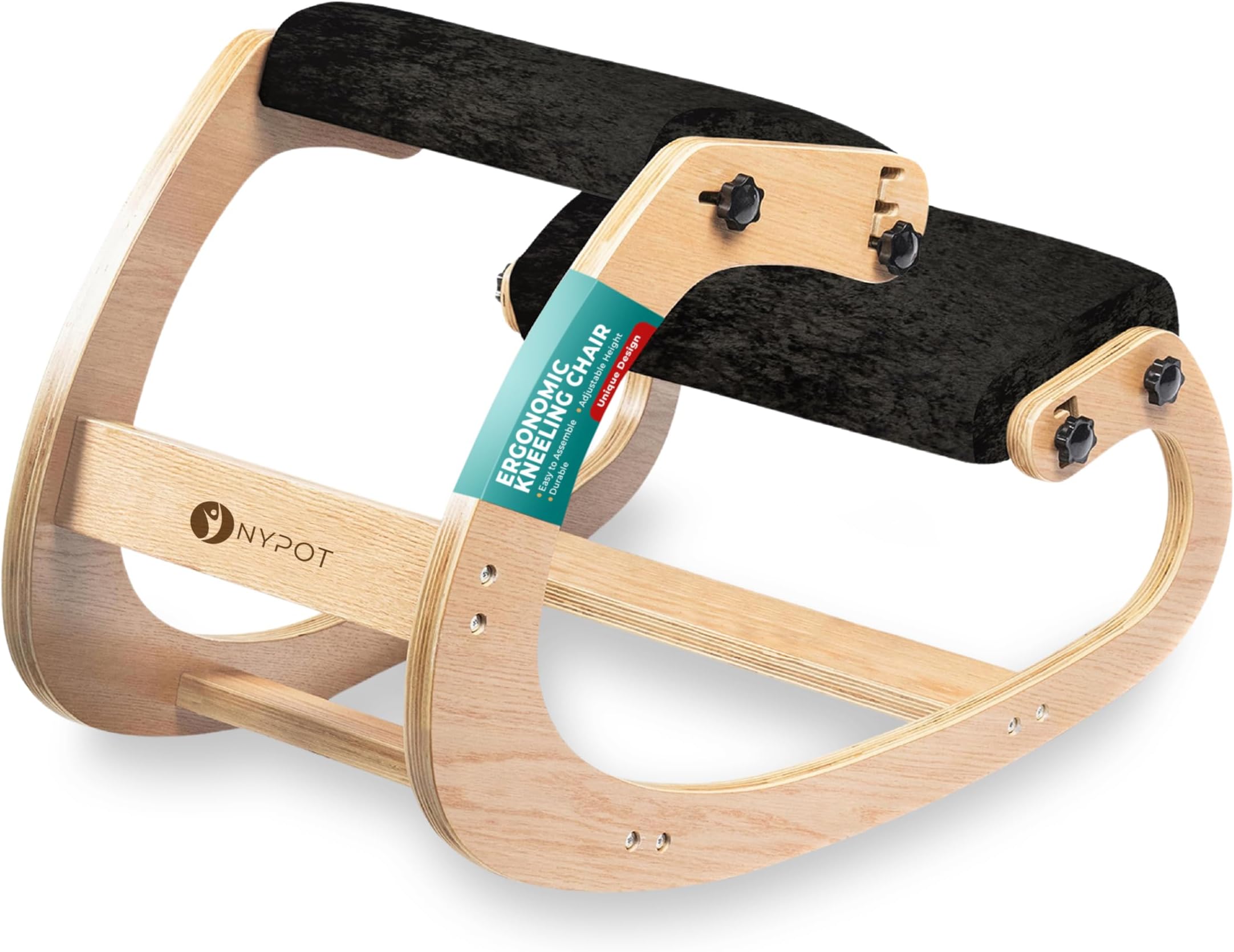 Amazon.com: NYPOT Ergonomic Kneeling Chair - Adjustable Rocking Knee ...