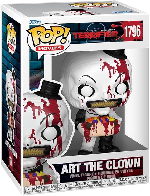 Funko Pop! Movies: Terrifier - Art the Clown - Collectable Vinyl Figure ...