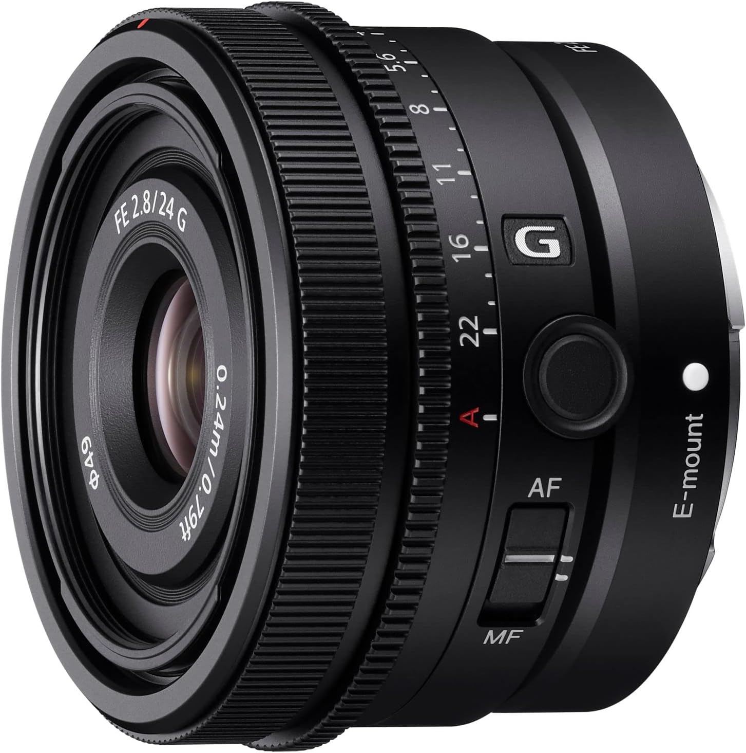Sony SEL20F28 E Mount - APS-C 20mm F2.8 Wide Angle Prime Lens, Black ...