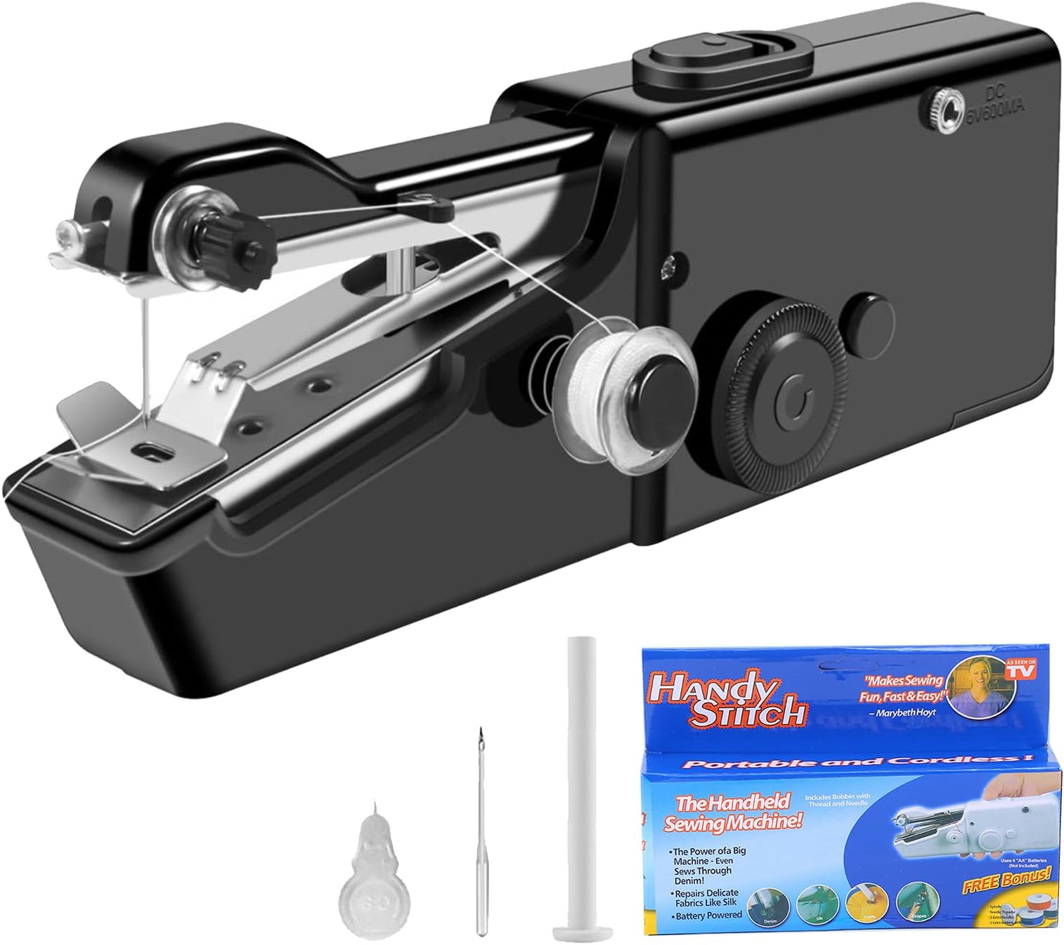 IKKAB Handheld Sewing Machine, Mini Cordless Portable Electric Sewing ...