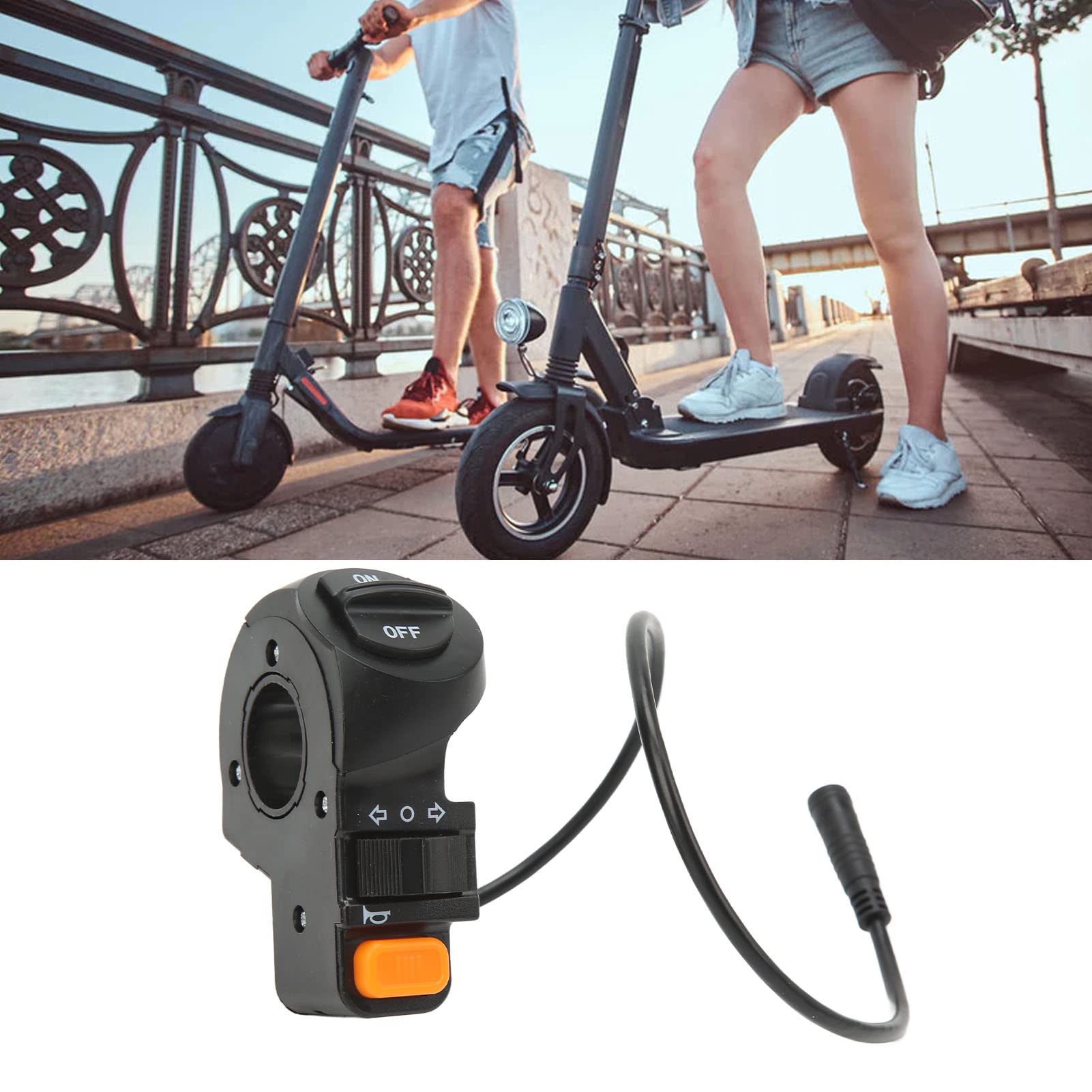Snapklik.com : Electric Bike Light Switch, Bike Turn Light Switch ...