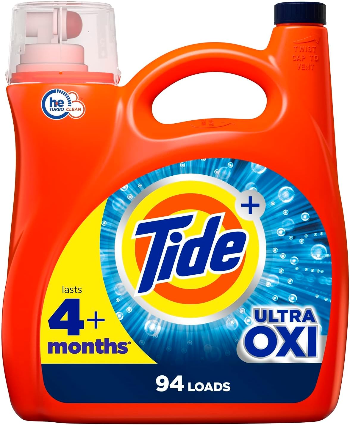 Amazon.com: Tide Ultra Oxi Liquid Laundry Detergent, 29 loads, 46 fl oz ...