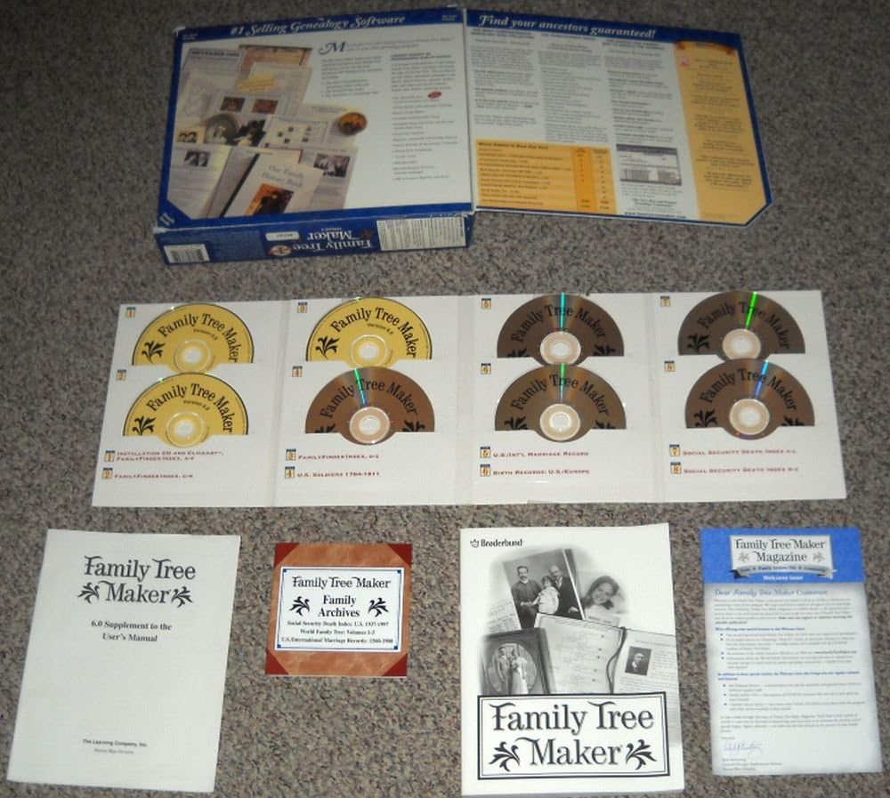 Amazon.com: Family Tree Maker : Software