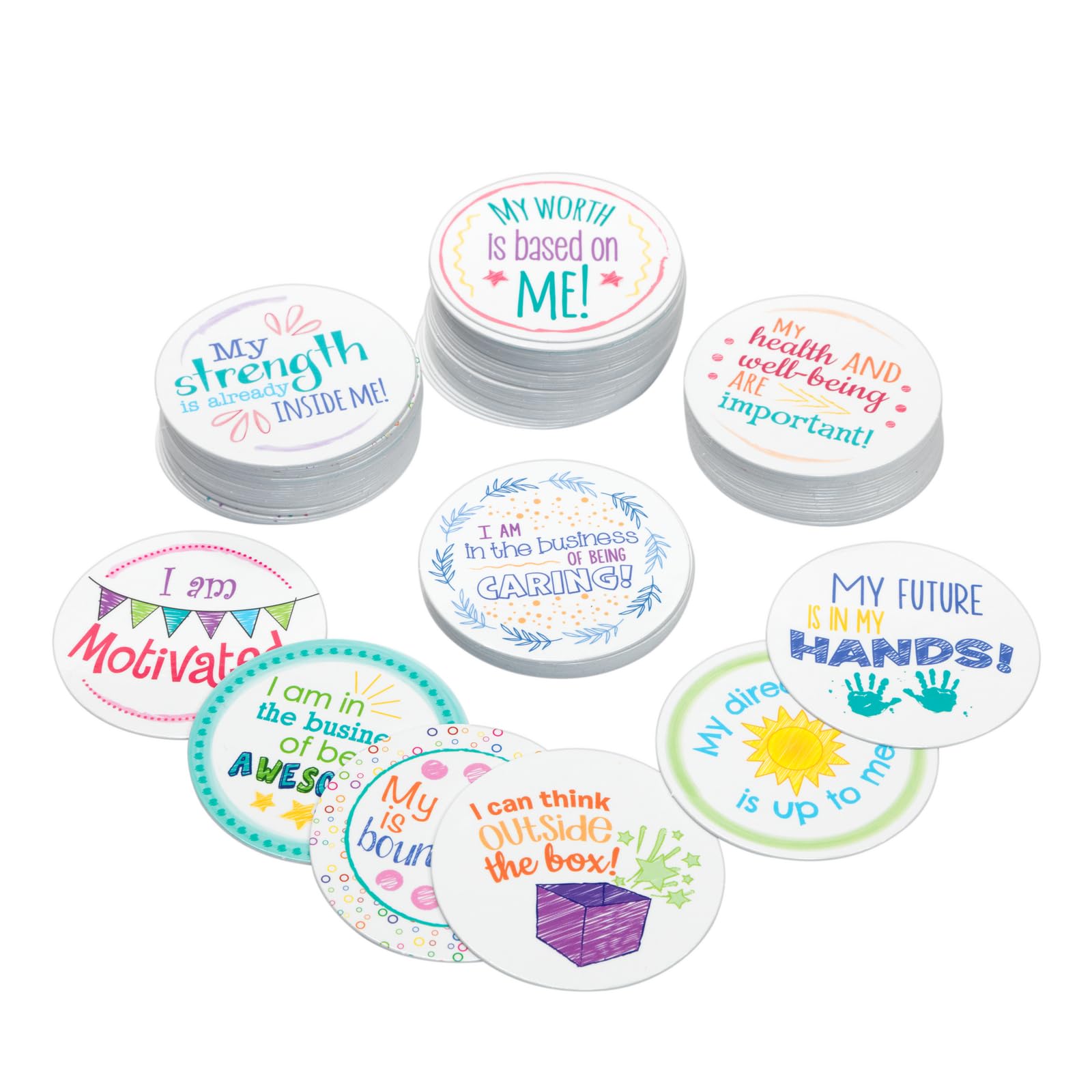 Snapklik.com : Confidence Chips 100 Empowering, Motivational, Positive ...