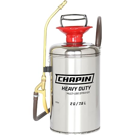 Amazon.com : Chapin 1184 1-Gallon Tri-Poxy Steel Tank Sprayer for Lawn ...