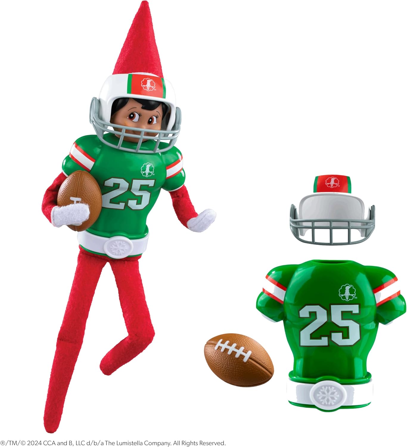 Amazon.com: The Elf on the Shelf Touchdown Tidings Football Uniform for ...