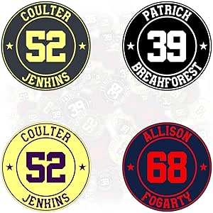 Amazon.com: Set of 4 Custom Name Baseball Bat Knob Stickers ...