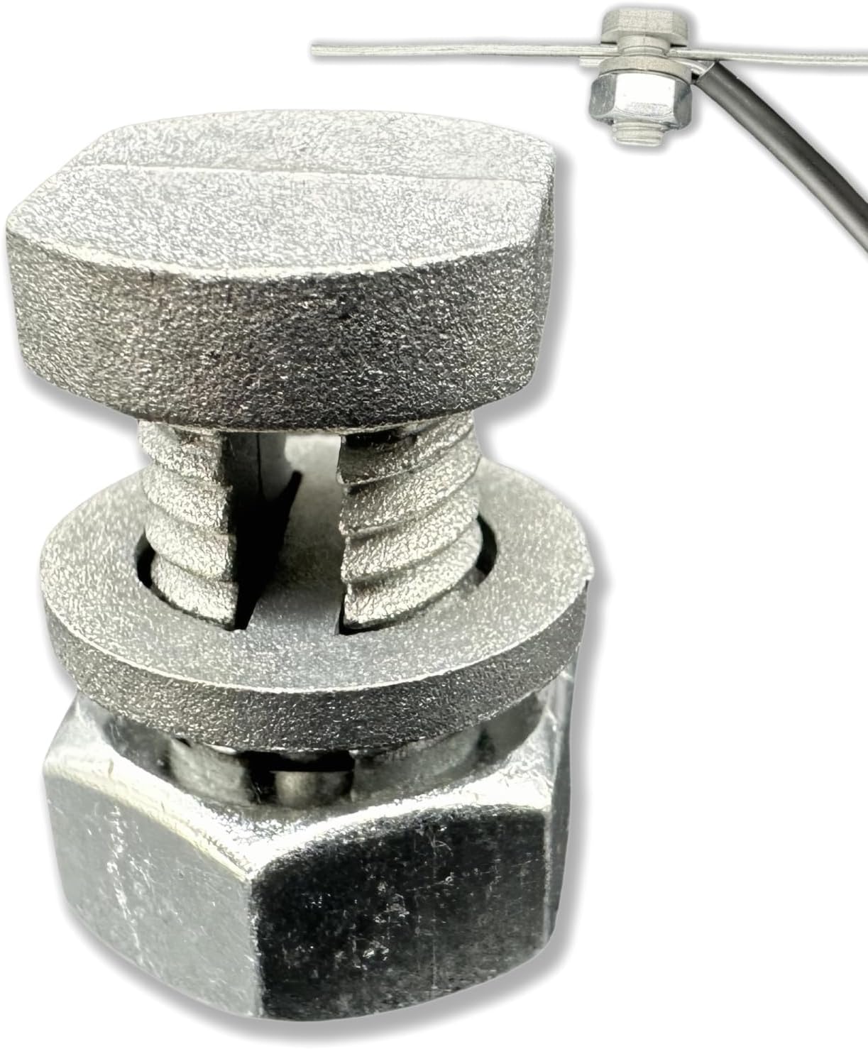 Amazon.com: Electric Fence Connector TAODAN 20PCS Aluminium Alloy Split ...