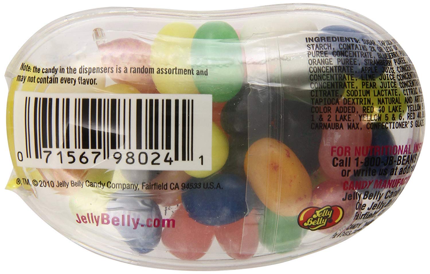 Snapklik.com : Jelly Belly BigBean Jelly Bean Dispenser