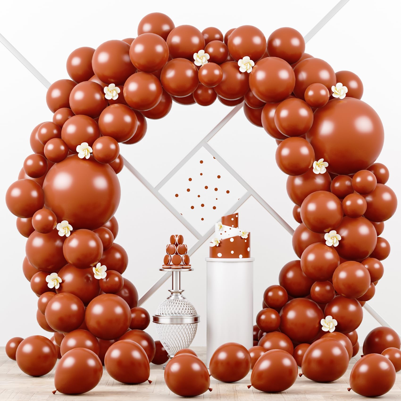 Snapklik.com : Voircoloria 90pack Coffee Balloons Different Size 18/12 ...