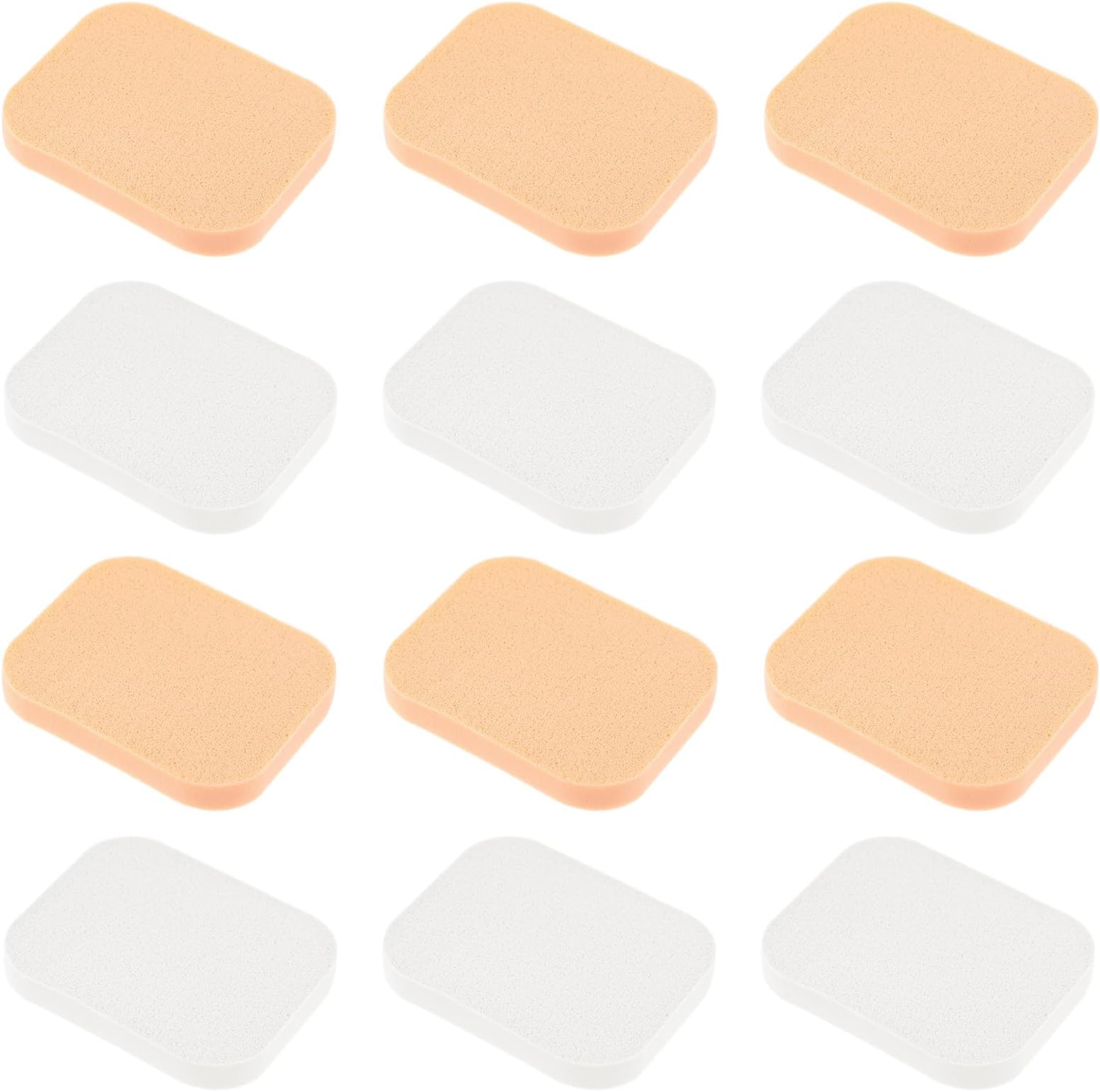 Amazon.com : Giantree 12Pcs Square Makeup Sponges, for Foundation ...