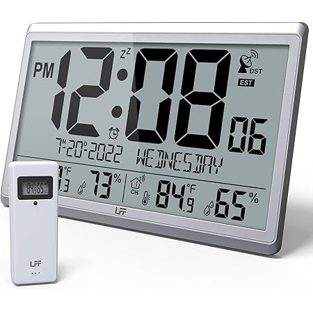 Amazon.com: SHARP Atomic Clock - Never Needs Setting! –Easy to Read ...