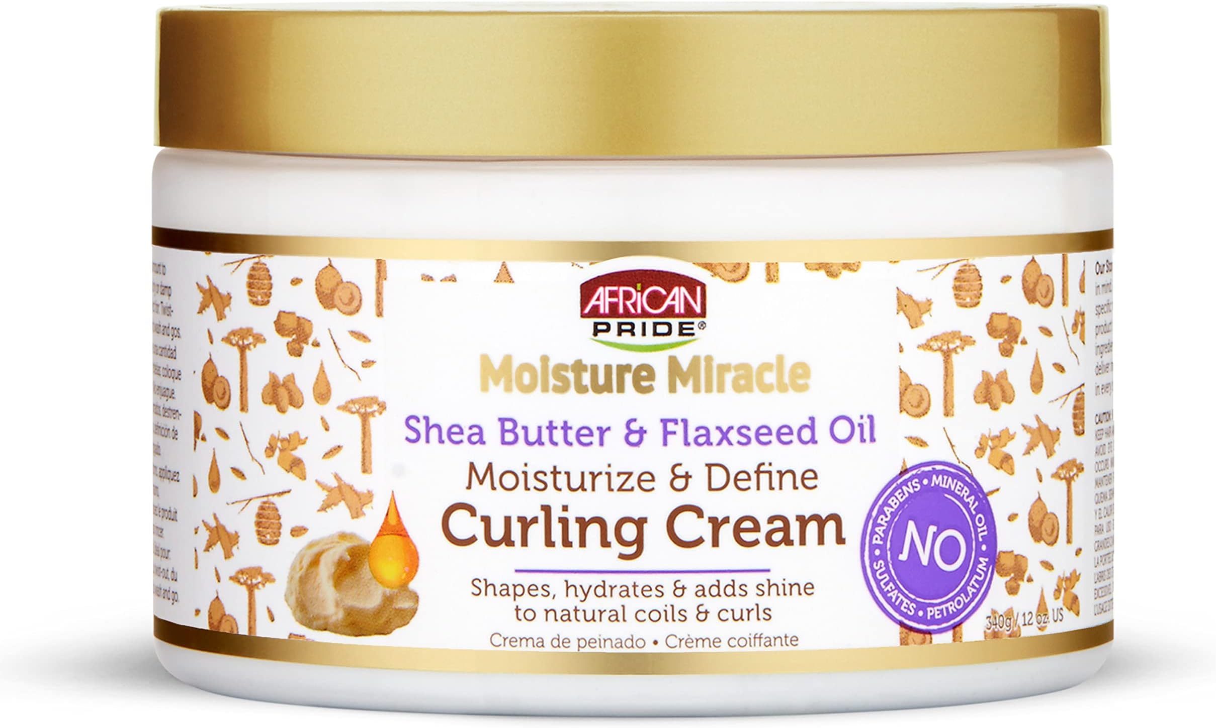 Amazon.com: African Pride Moisture Miracle Curl Cream, Hydrate ...