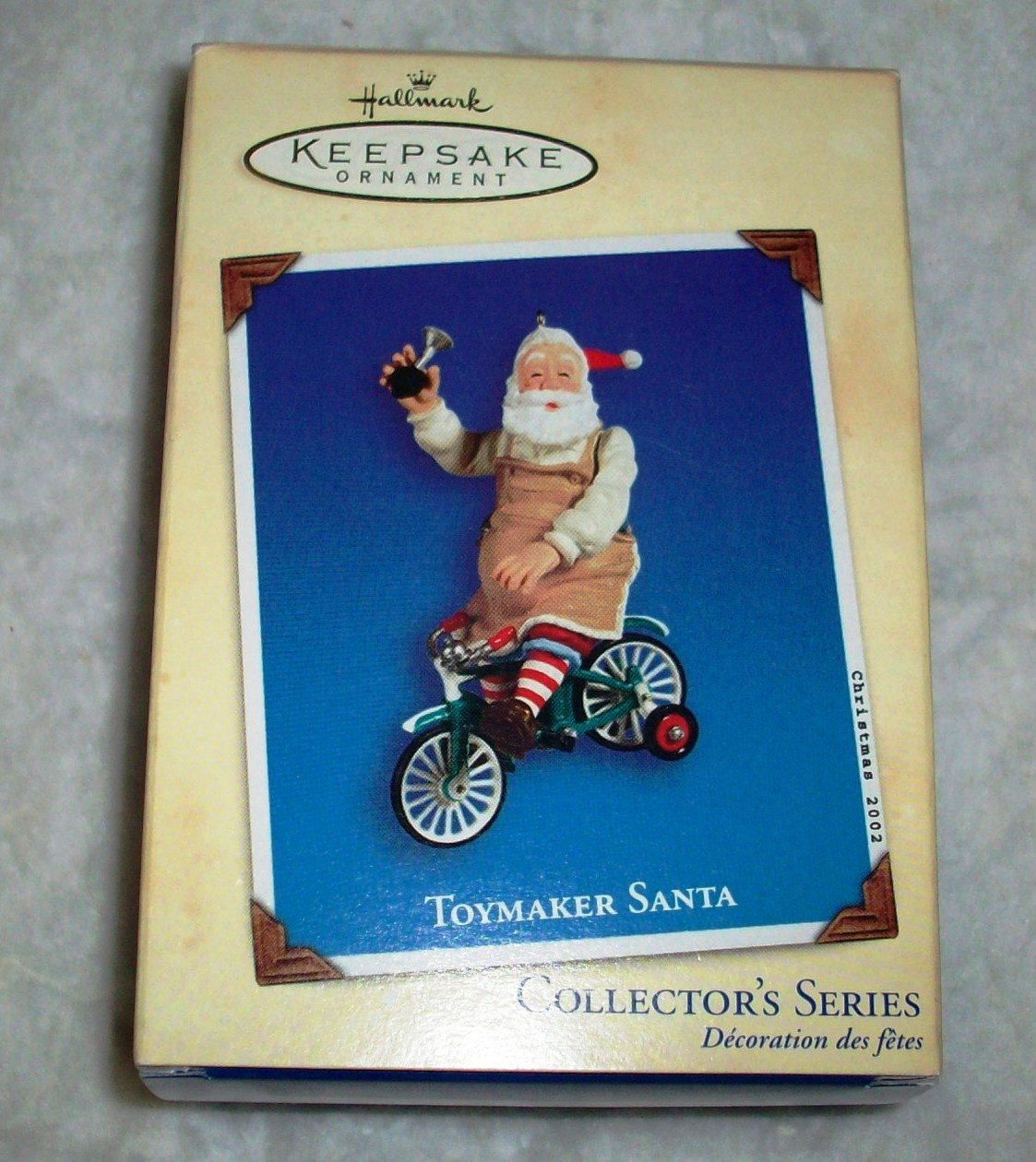 Amazon.com: Hallmark Toymaker Santa #3 - VERY RARE dated 2002 : Home ...