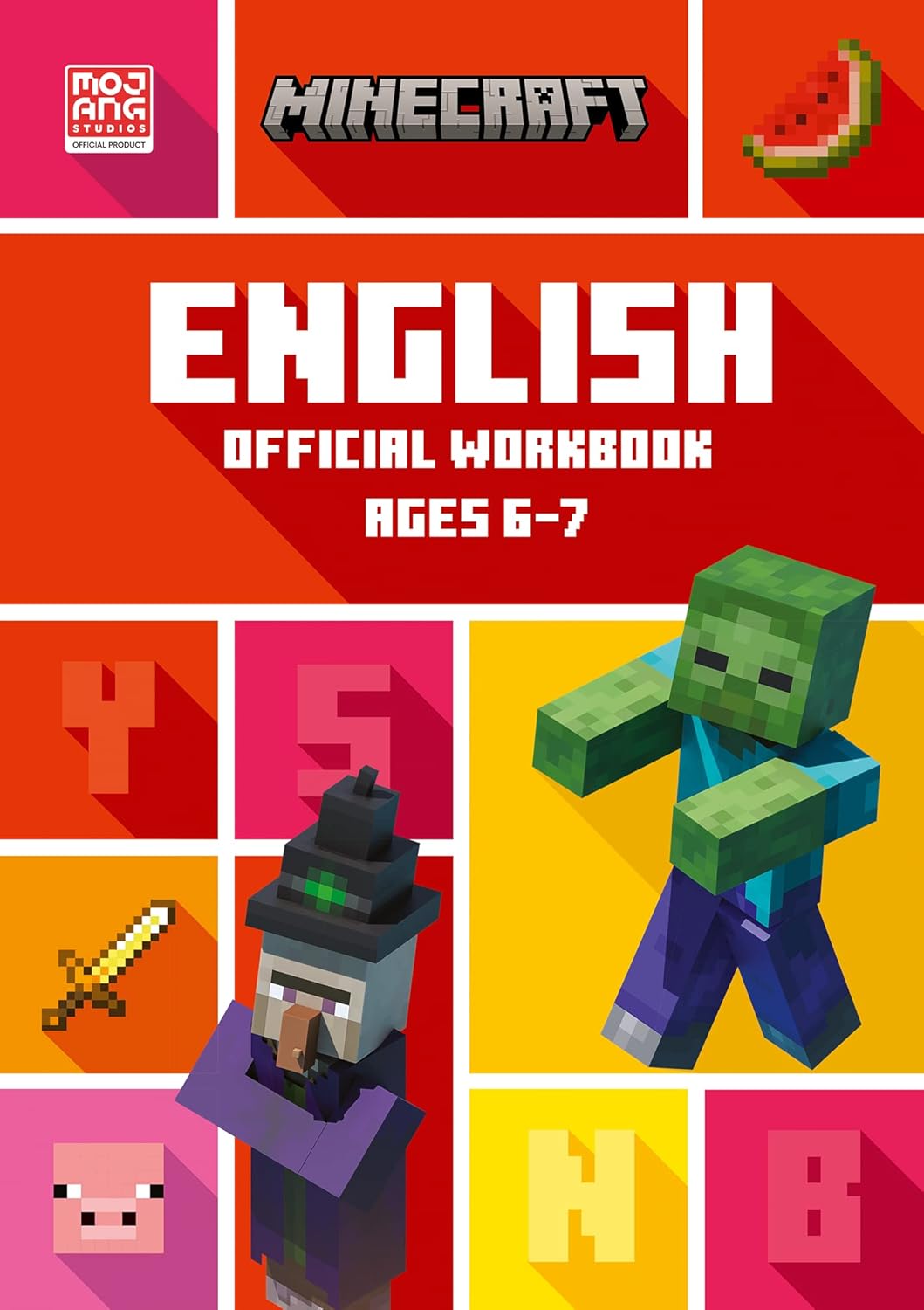 Amazon.com: Minecraft English Ages 6-7: Official Workbook (Minecraft ...