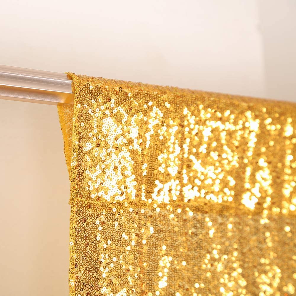 Eternal Beauty 152x213cm Gold Shinny Sequin Photography Backdrop Party ...