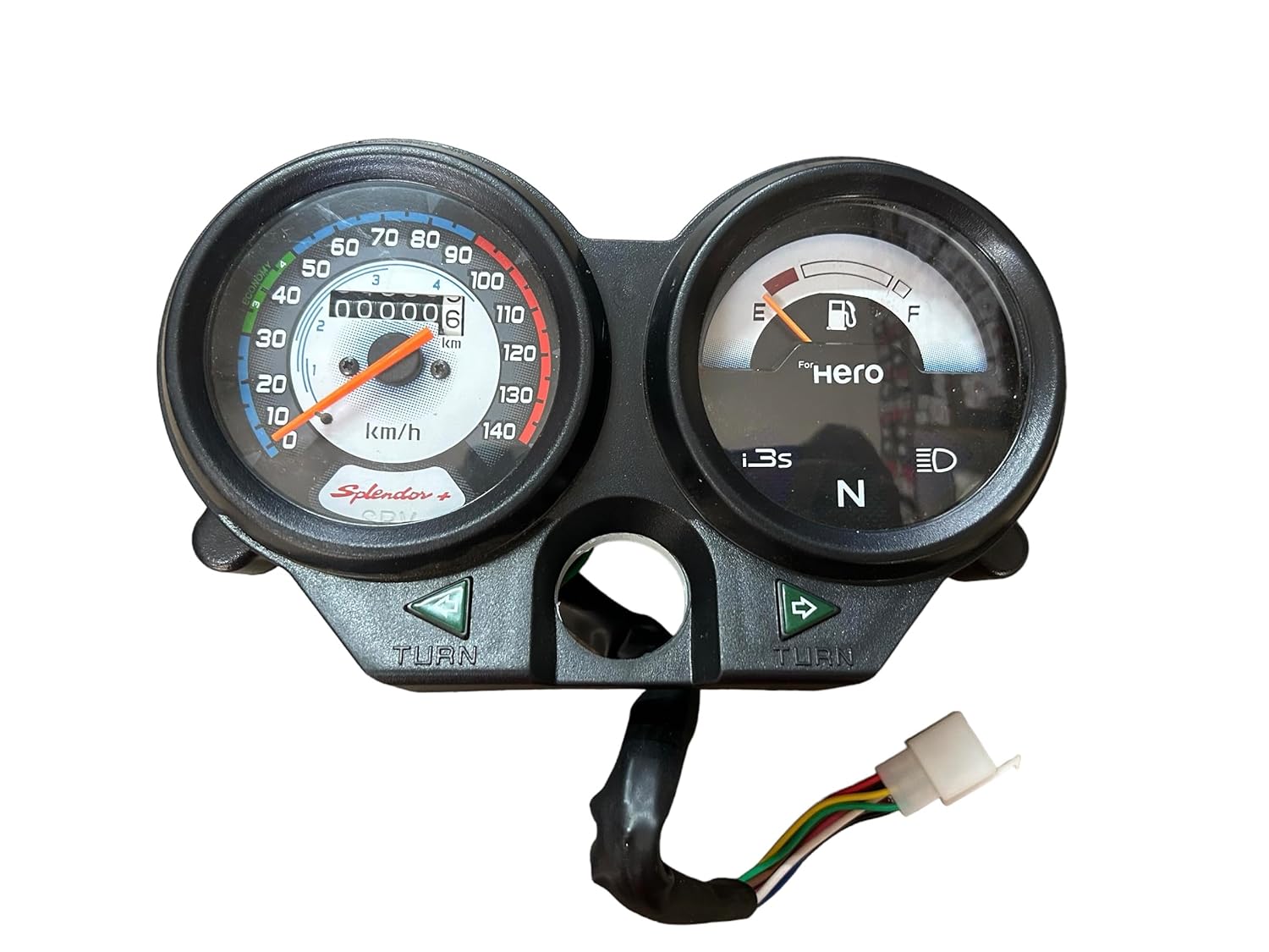 SRV Speedometer Assembly for Hero Splendor plus i3s(with wiring ...