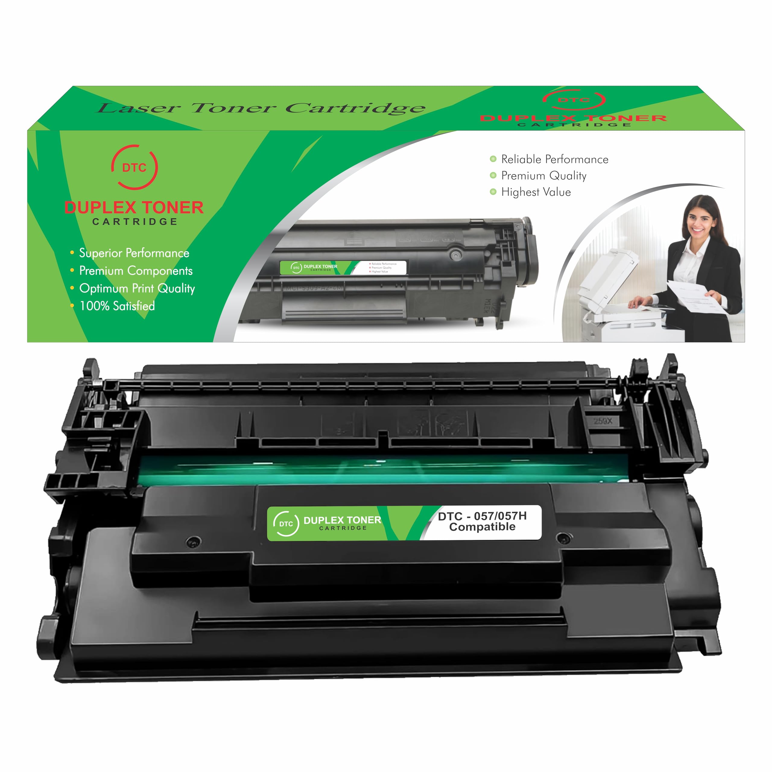 Duplex DTC 057 Toner Compatible Cartridge for Canon LBP220, LBP223dw ...