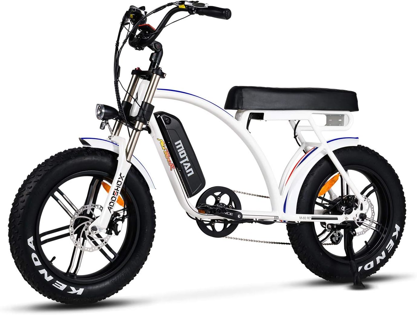 Amazon.com : ADDMOTOR Motan M-60 R7 Cruiser Electric Bike, 20'' Fat ...