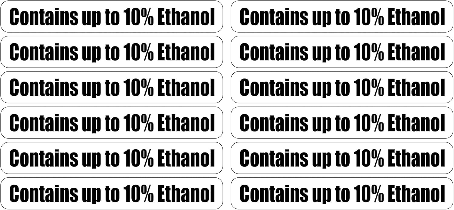 Amazon.com - Contains up to 10% Ethanol for Gas Station Pumps (12 Pack ...