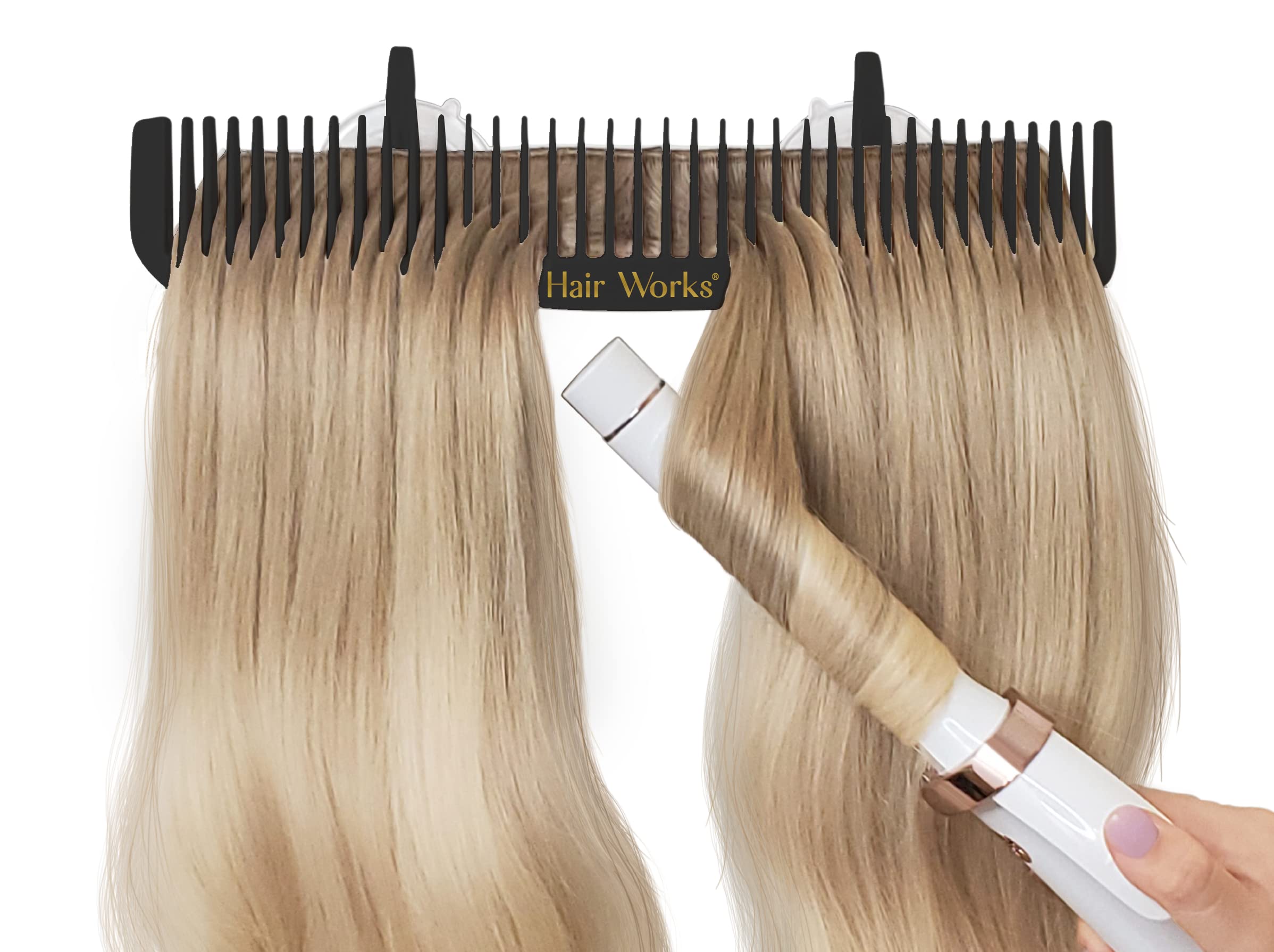 Amazon.com : Hair Works ULTRA Hair Extension Holder - Professionally ...