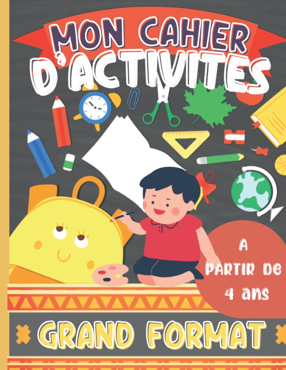 Mon Cahier Dactivites Grand Format Livre Dactivites Pour Enfants Partir ...
