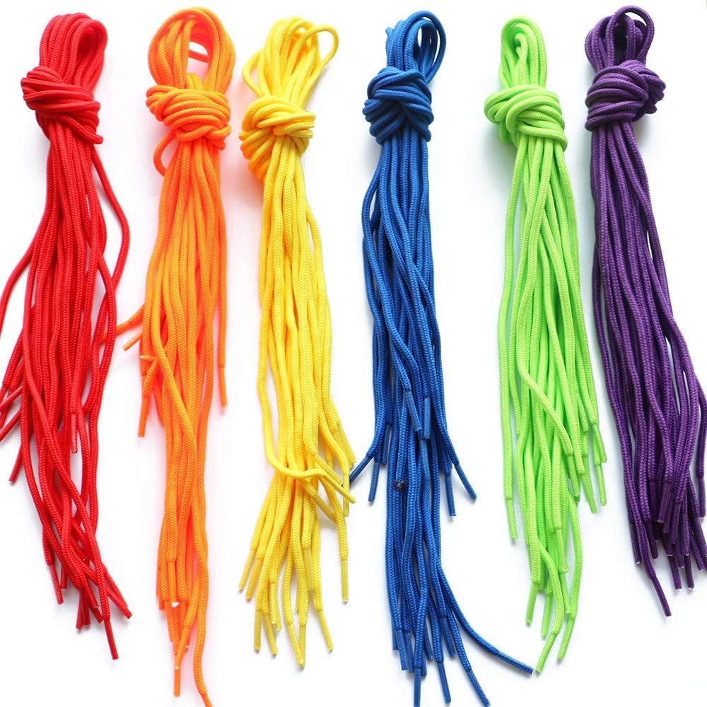 Amazon.com: Colorful Threading Lace Lacing Beading Cord Creative ...