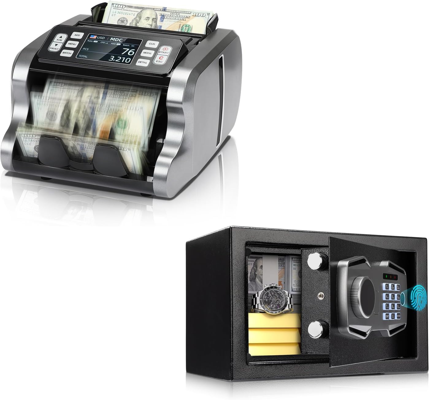 Amazon.com : MUNBYN Complete Cash Security Bundle: IMC09 Mixed ...