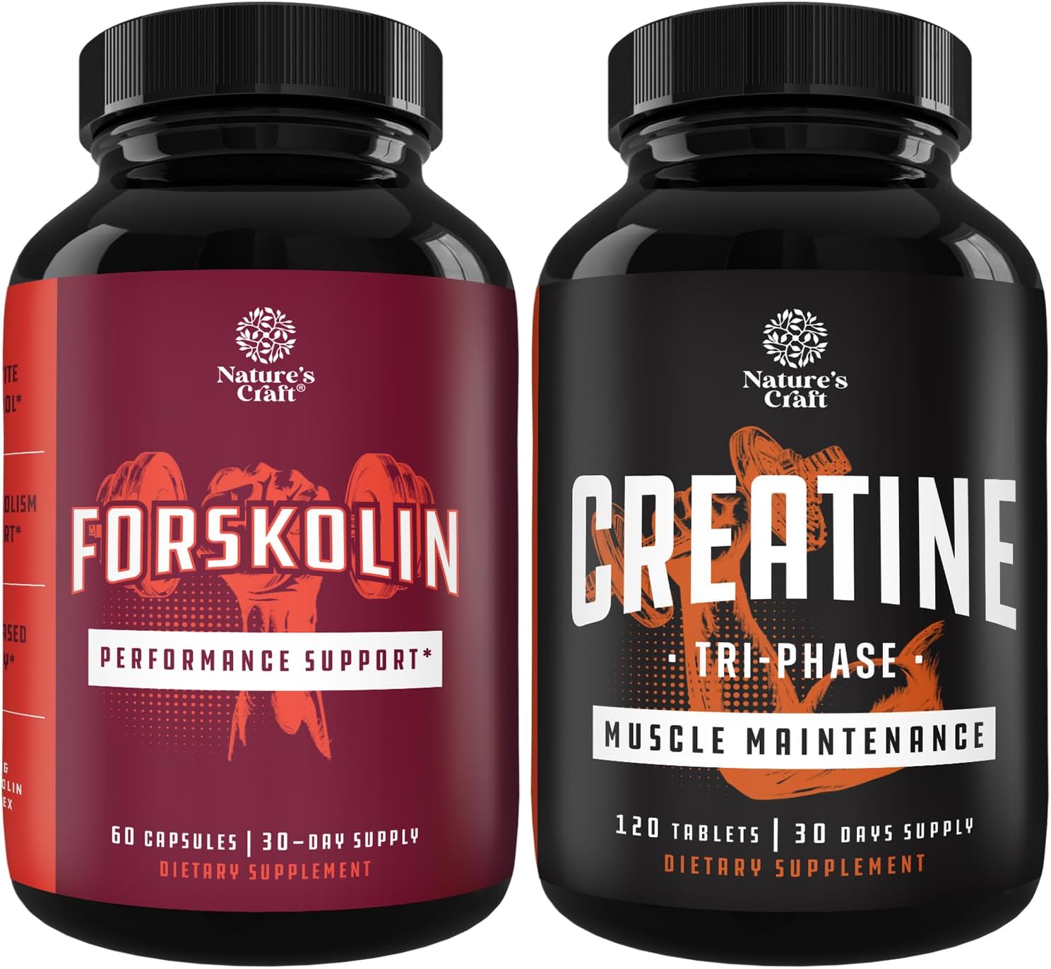 Amazon.com: Natures Craft Bundle of 100% Forskolin Supplement and High ...