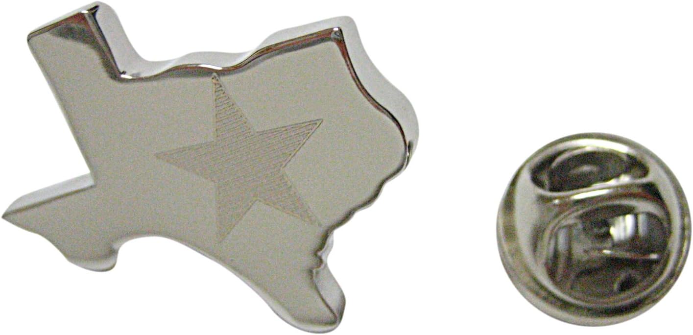 Amazon.com: Texas State Map Shape and Flag Design Lapel Pin: Clothing ...