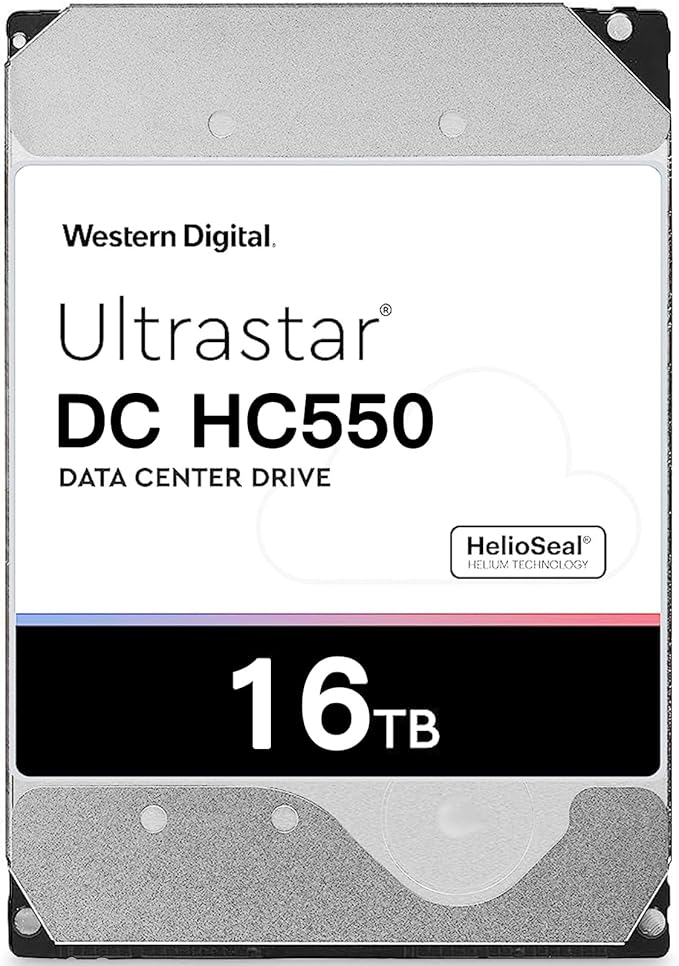 Amazon.com: Western Digital Internal Hard Drives 16Tb DC HC550 ...