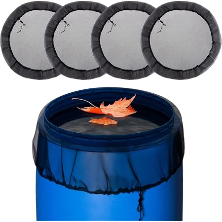 Amazon.com : Water Storage Barrel Cover 55 Gallon Drum Cover for Barrel ...