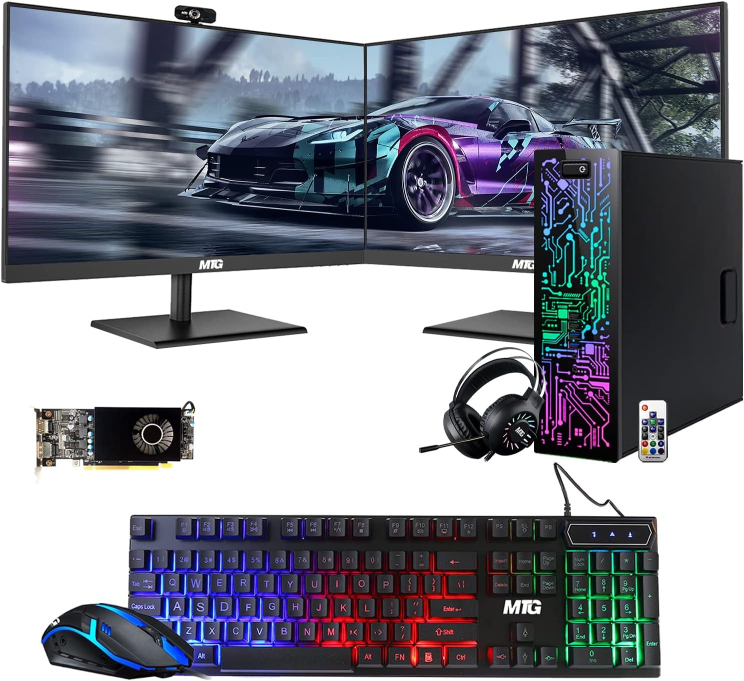 Amazon.com: Gaming Desktop PC, Intel Core i5 6th Gen, TechMagnet Zeus ...