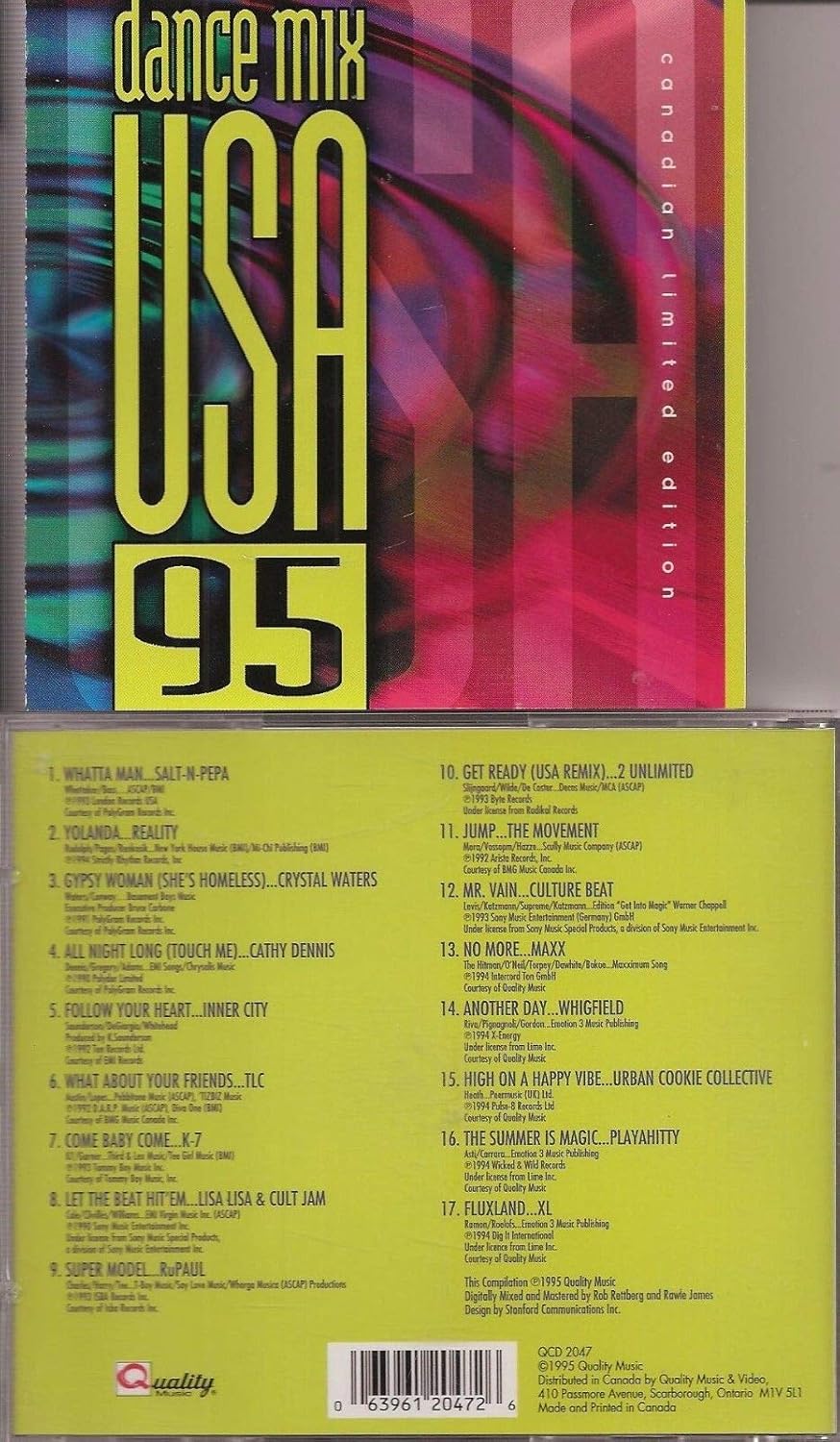 Various Artists - Dance Mix USA 95 - Amazon.com Music