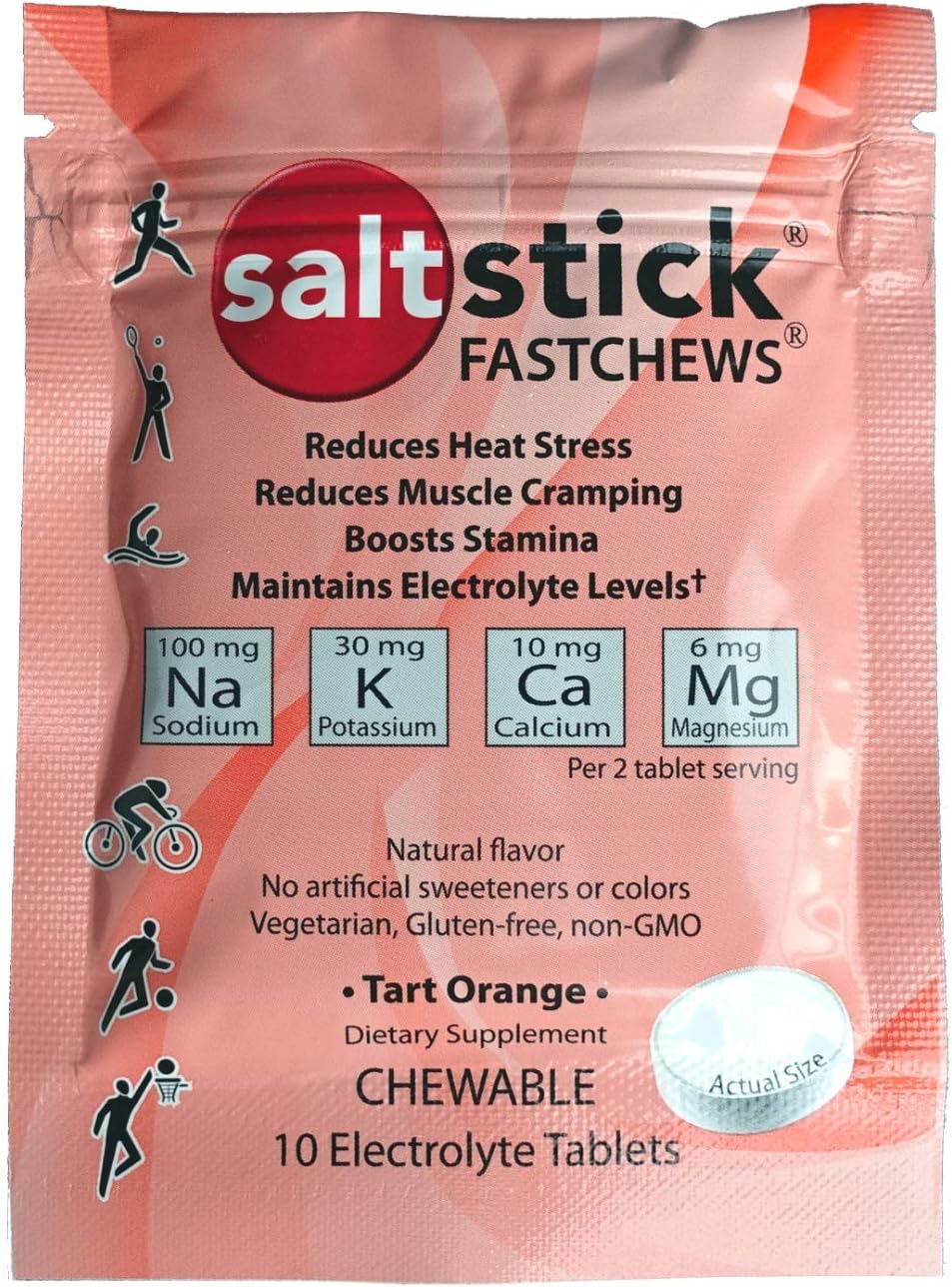 Amazon.com: SaltStick Fastchews, Electrolyte Replacement Tablets for ...