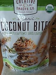 Amazon.com : Creative Snacks Organic Coconut Bites, 14 oz. : Grocery ...