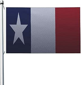 Amazon.com : Texas Dodson Flag Knitting Effect Flags for Outside 3x5 ...