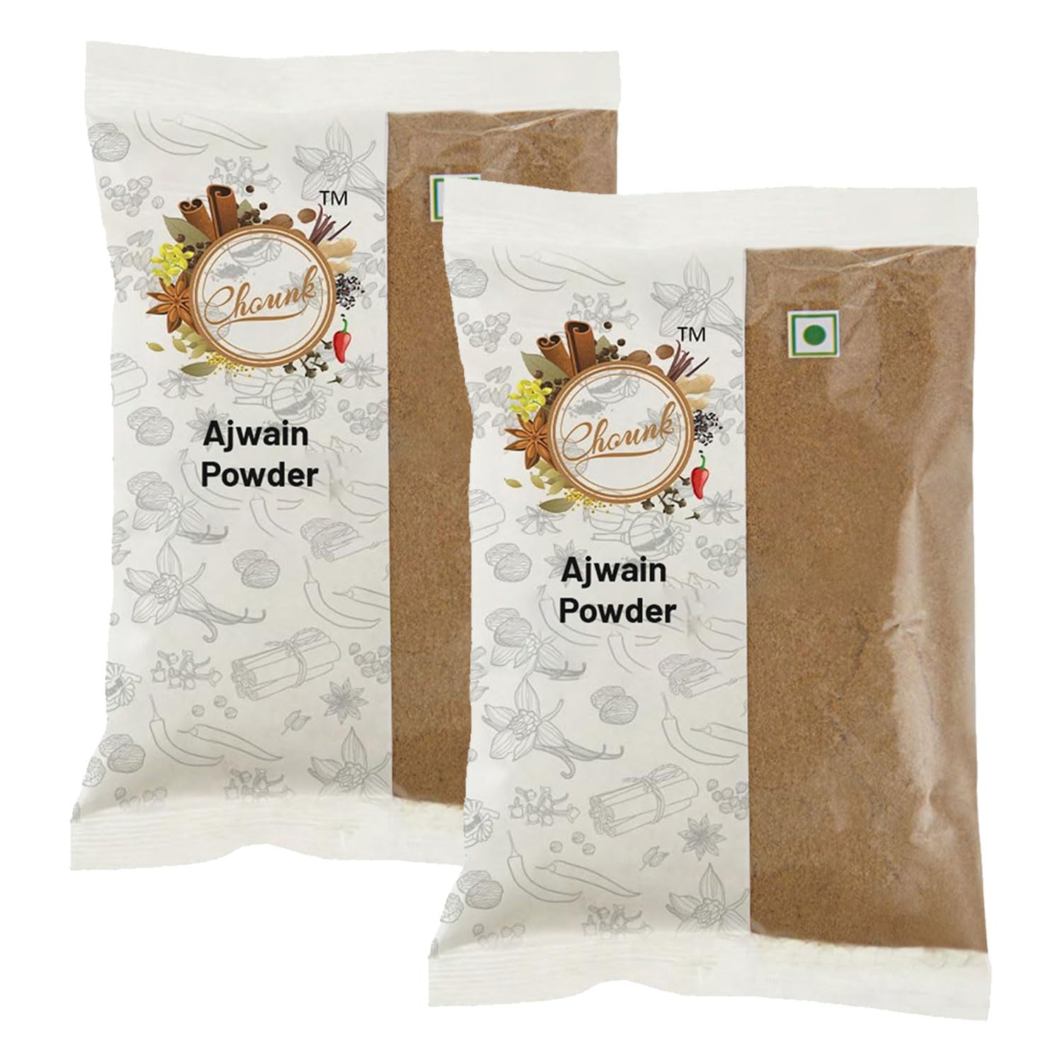 Chounk Spices 100% Natural Ajwain Powder 200 grams Preservatives Free ...