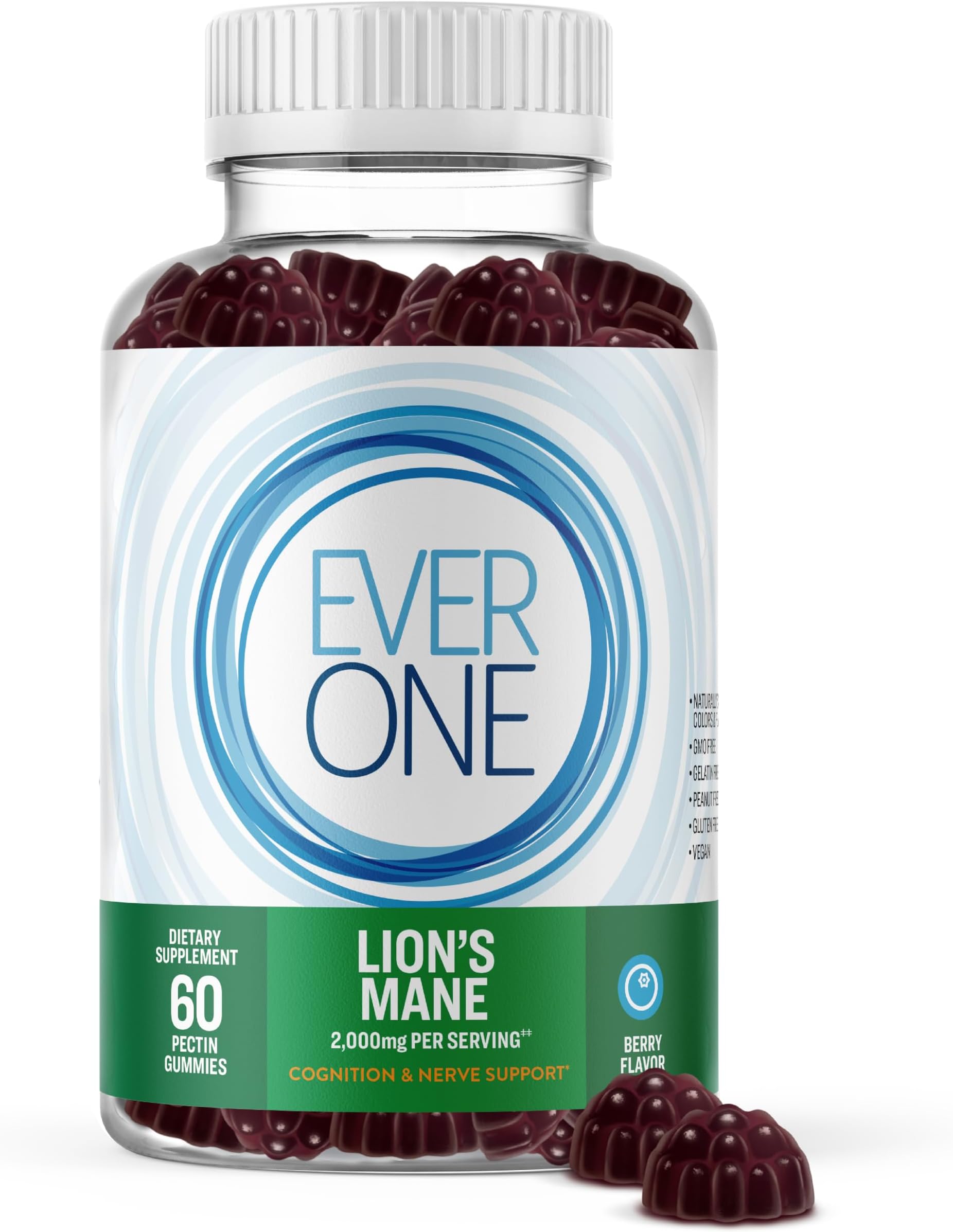 Amazon.com: Lions Mane Mushroom Gummies for Adults, 280 Count Bulk Lion ...