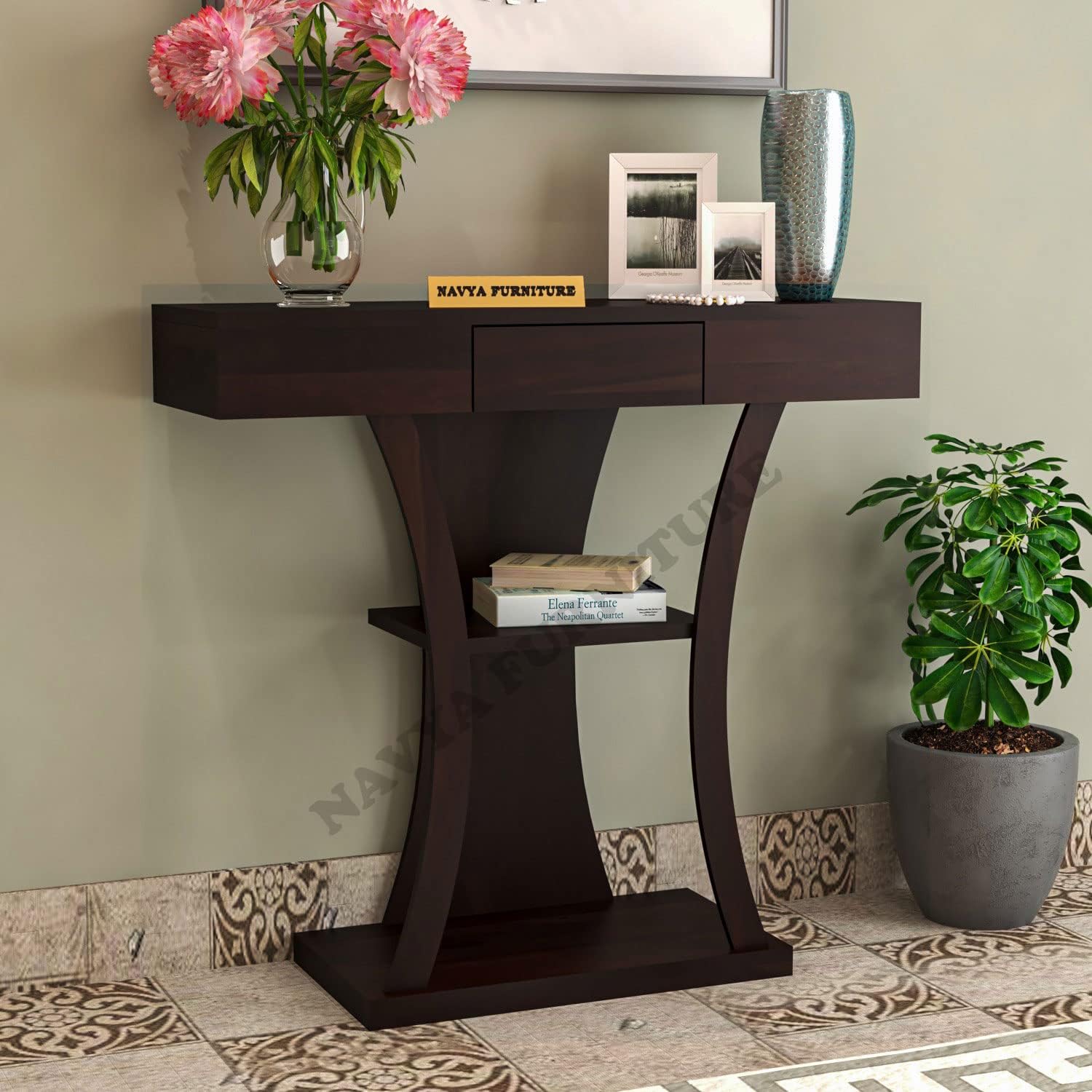 Wood Art Interior Living Room Wooden Console Table | Teak Wood sangwan ...