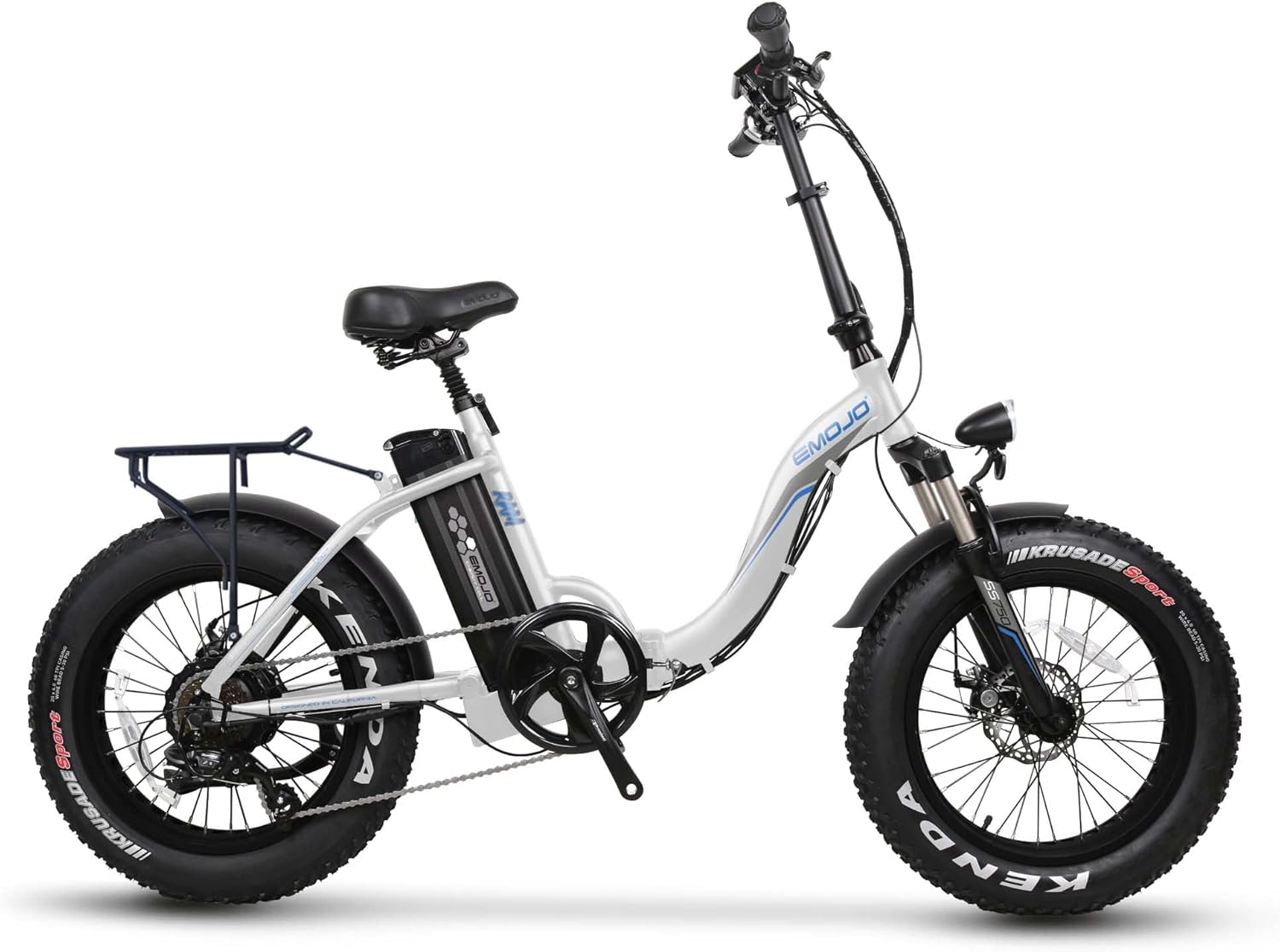 Amazon.com : EMOJO 750W Electric Bike Foldable Step Through E-Bike for ...