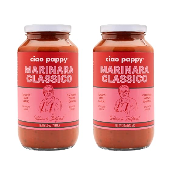 Amazon.com : Ciao Pappy Marinara Classico Pasta Sauce - Authentic ...