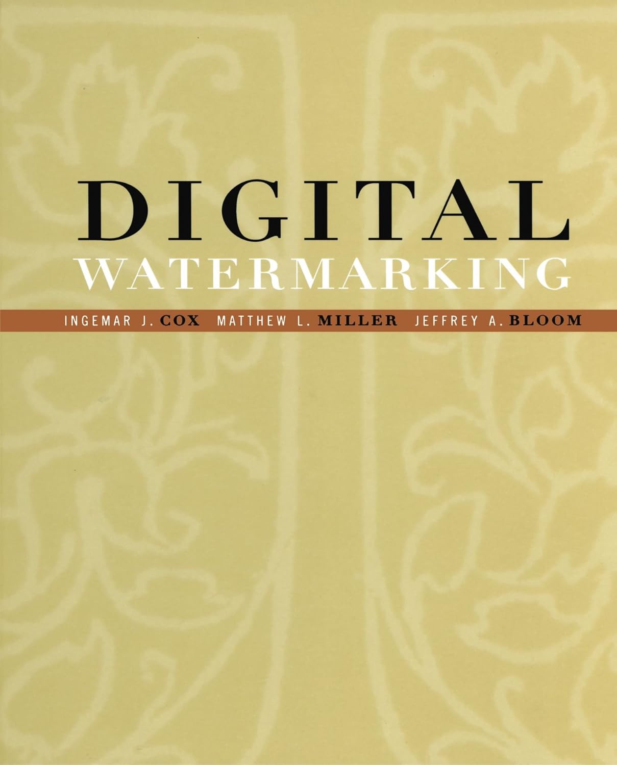 Digital Watermarking: 9780123908650: Computer Science Books @ Amazon.com