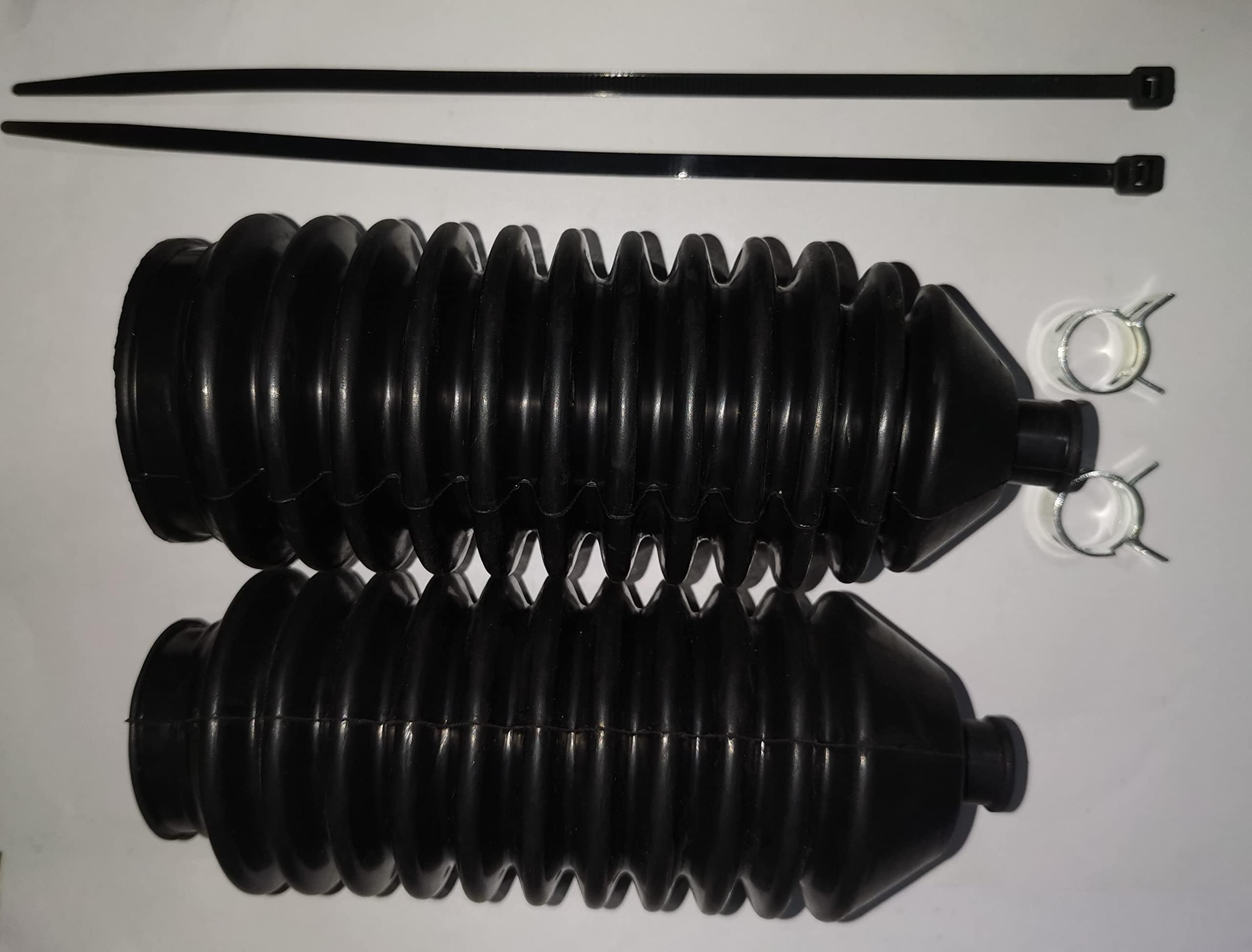 Amazon.com: A Pair Steering Boots Bellows Left and Right Side ...