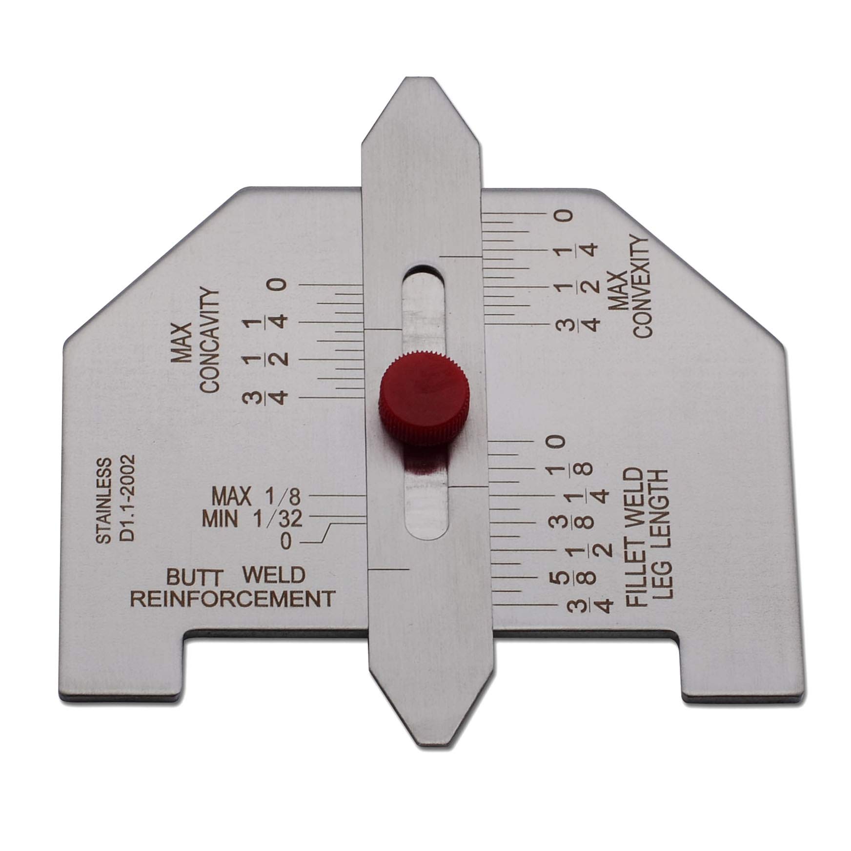 Automatic Weld Size Fillet Weld Butt Weld Welding Gauge Stainless Steel ...