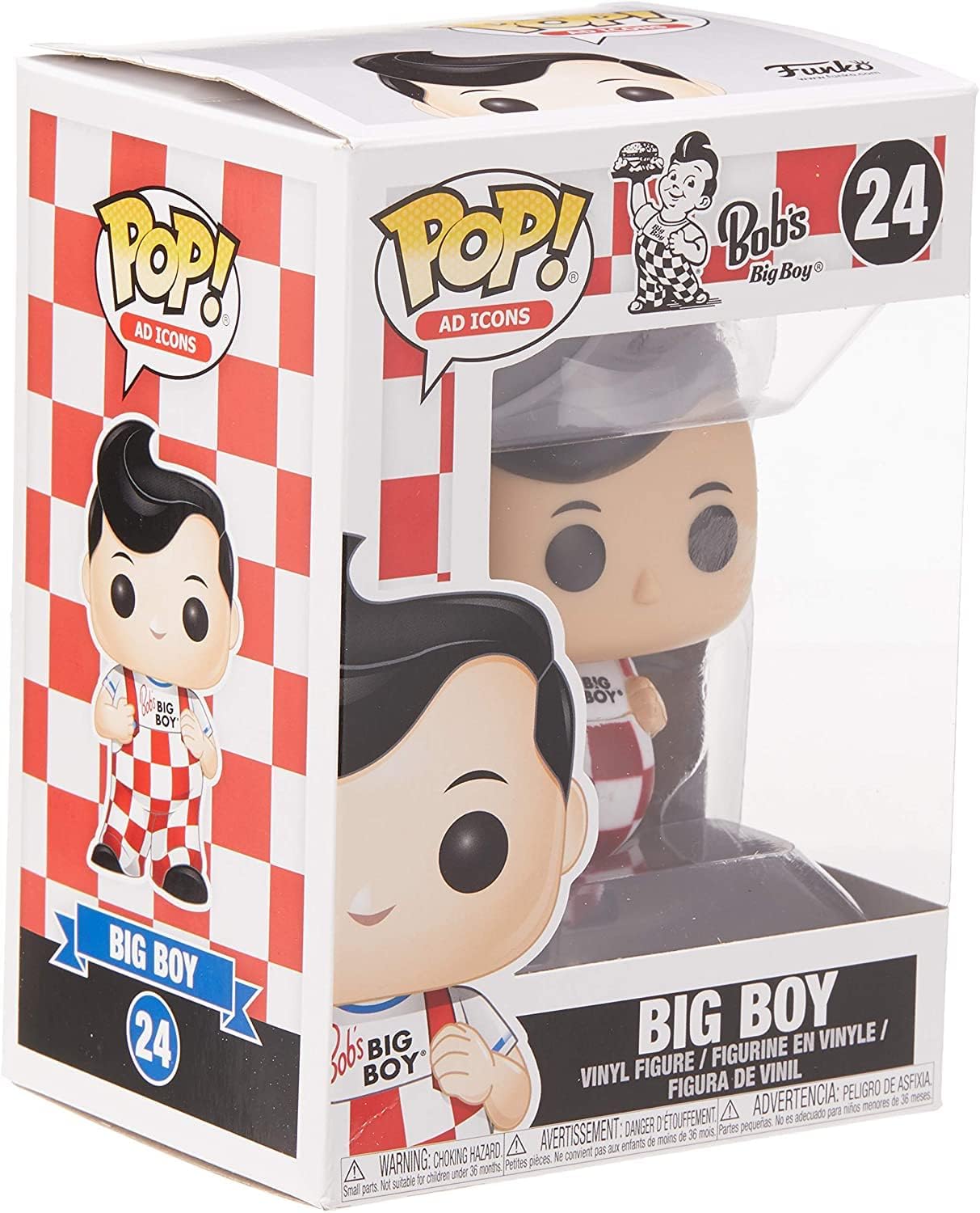 Buy Ad Icons: Bob's Big Boy - Bob (New Pose) Funko Pop! Vinyl Figure ...