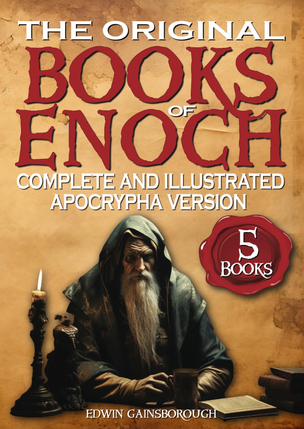 The Original Books Of Enoch Complete And Illustrated Apocrypha Version ...