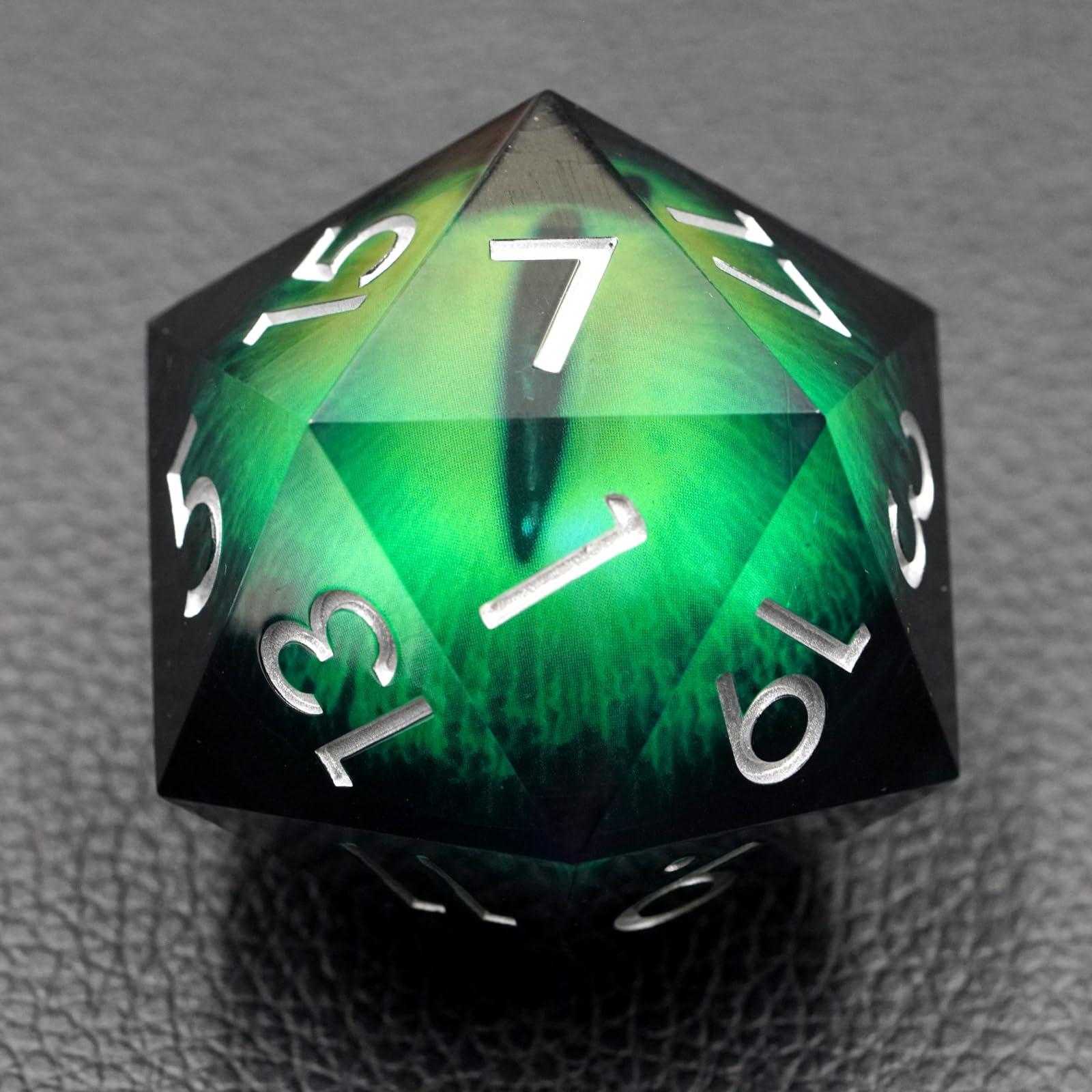 Amazon.com: Sharp Edge Eyeball Large Single 50MM D20 Dice with Gift ...