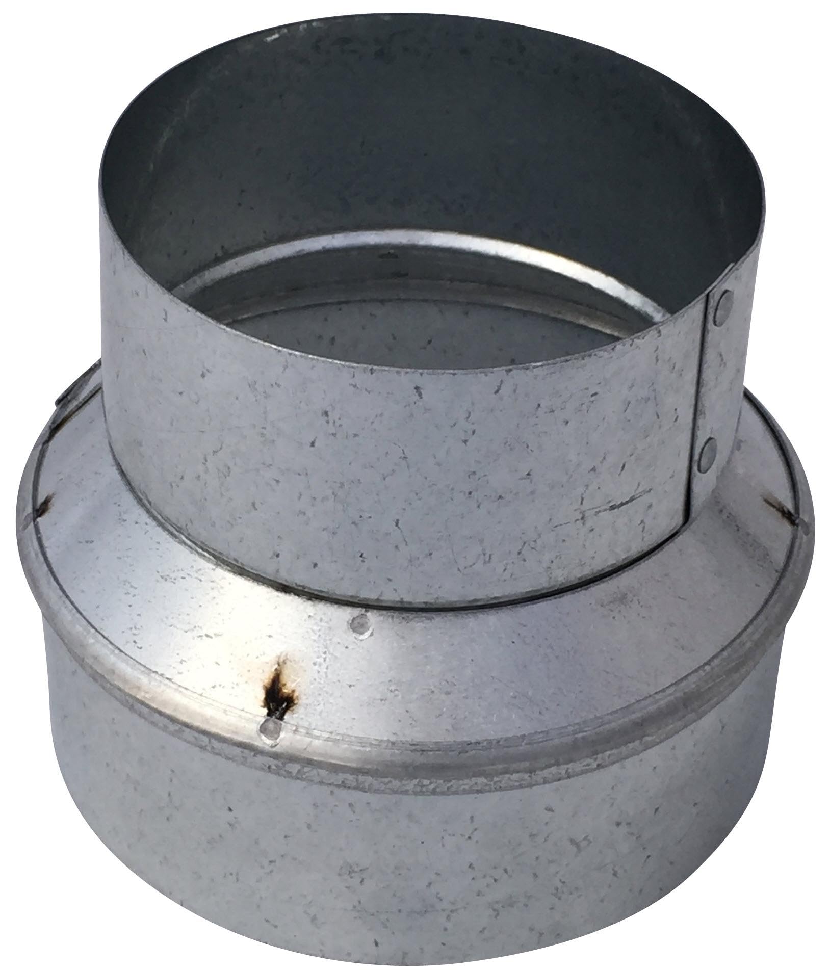 5x4 Inch Tapered Reducer Galvanized Steel - Vent Works - Amazon.com