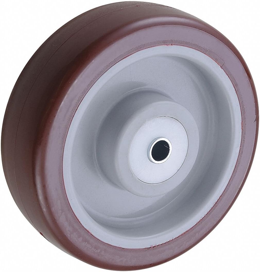 Amazon.com: Albion Polyurethane Tread on Plastic Core Wheel, 5" Wheel ...